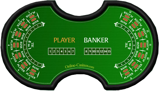 Download HD Blackjack Table - Baccarat Table Transparent PNG Image ...