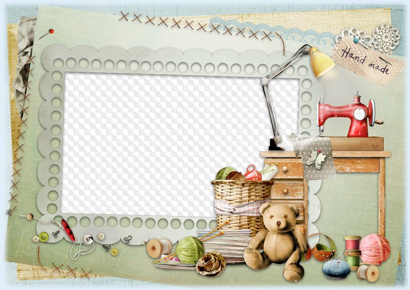 Download HD Children Photo Frame For Girls - Child Transparent PNG ...