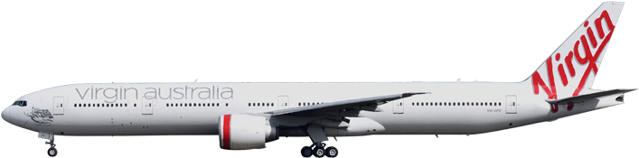 Download HD Virgin Australia Boeing 777 Fleet - Boeing 777 Transparent ...