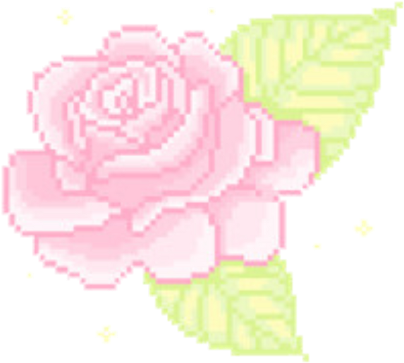 Download Aesthetic Clipart Soft - 8 Bit Flower Gif - HD Transparent PNG ...