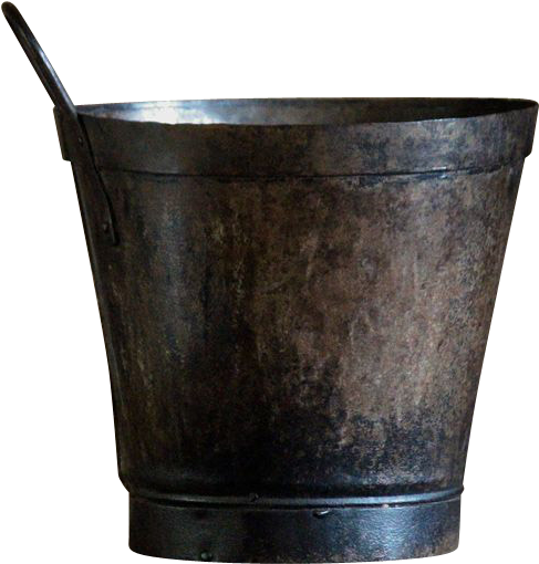Download Metal Bucket Transparent Png - Old Bucket Transparent - HD ...