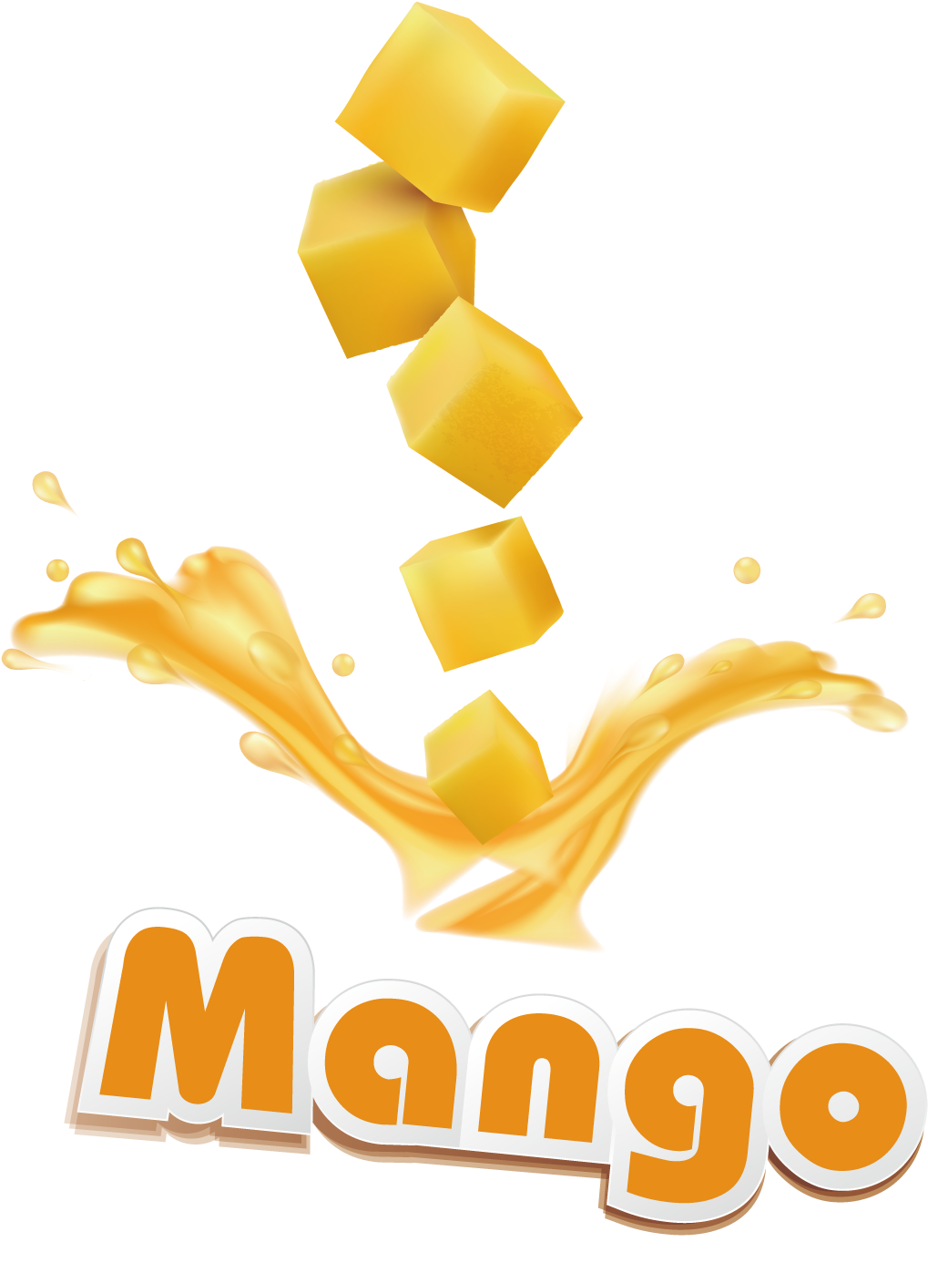 Download Mango Png Background - Mango Poster - HD Transparent PNG ...