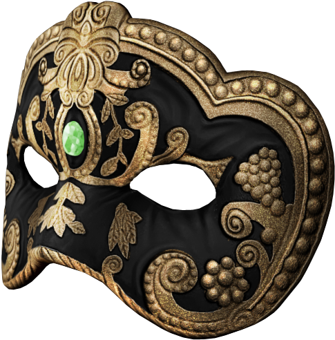 Download HD Máscara De Carnaval - Mask Transparent PNG Image - NicePNG.com