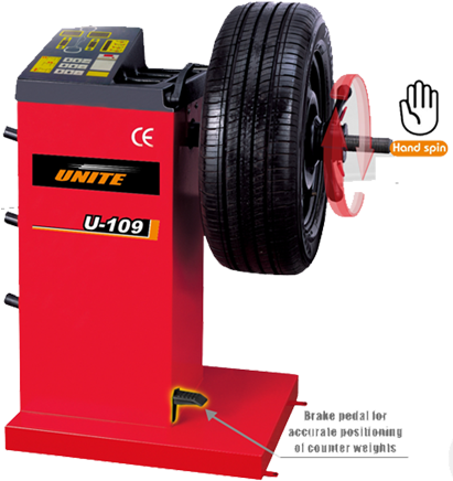 Download Wheel Balancer U-109 Tire Balancer, Wheel Balancers - Car ...