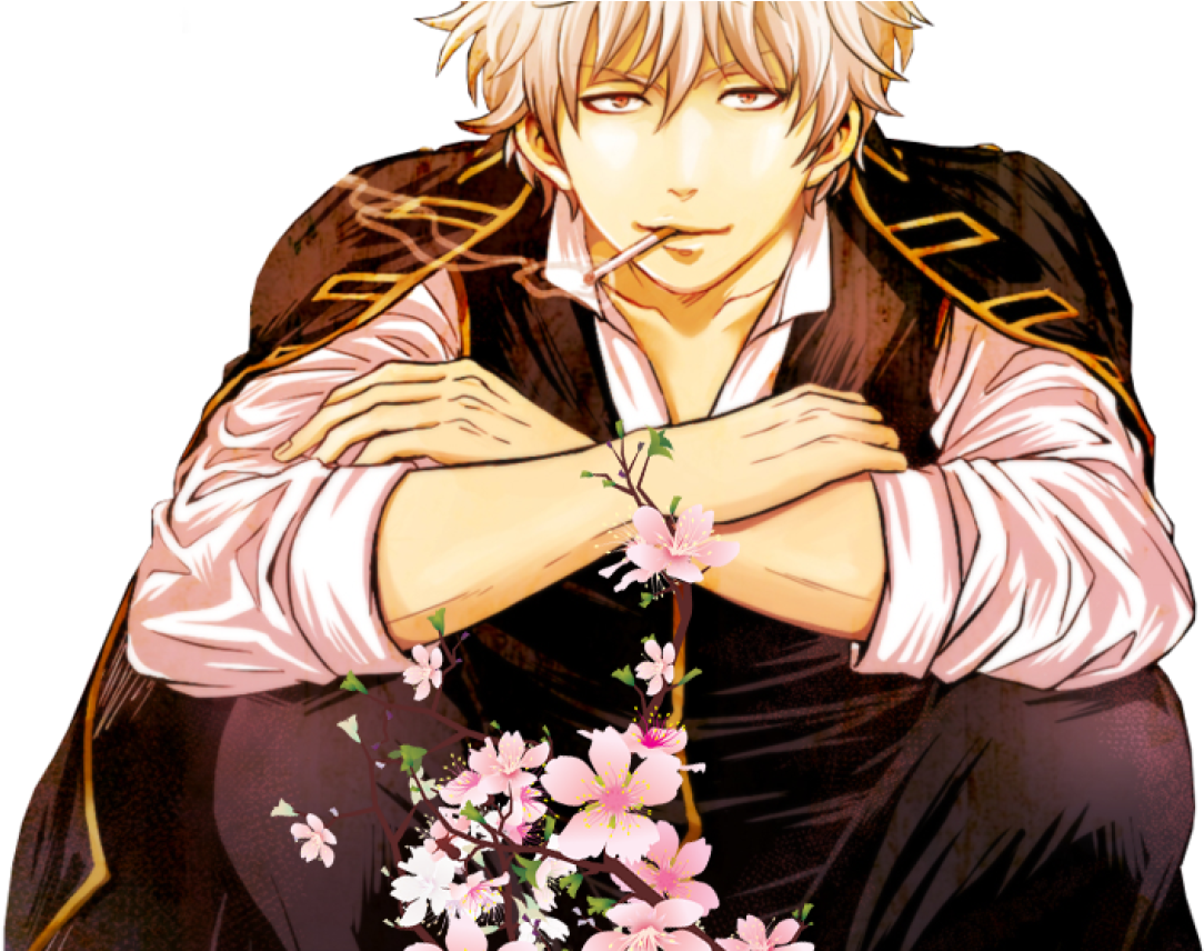 Download Gintama Gifs Non Sense - Sakata Gintoki Art - HD Transparent ...