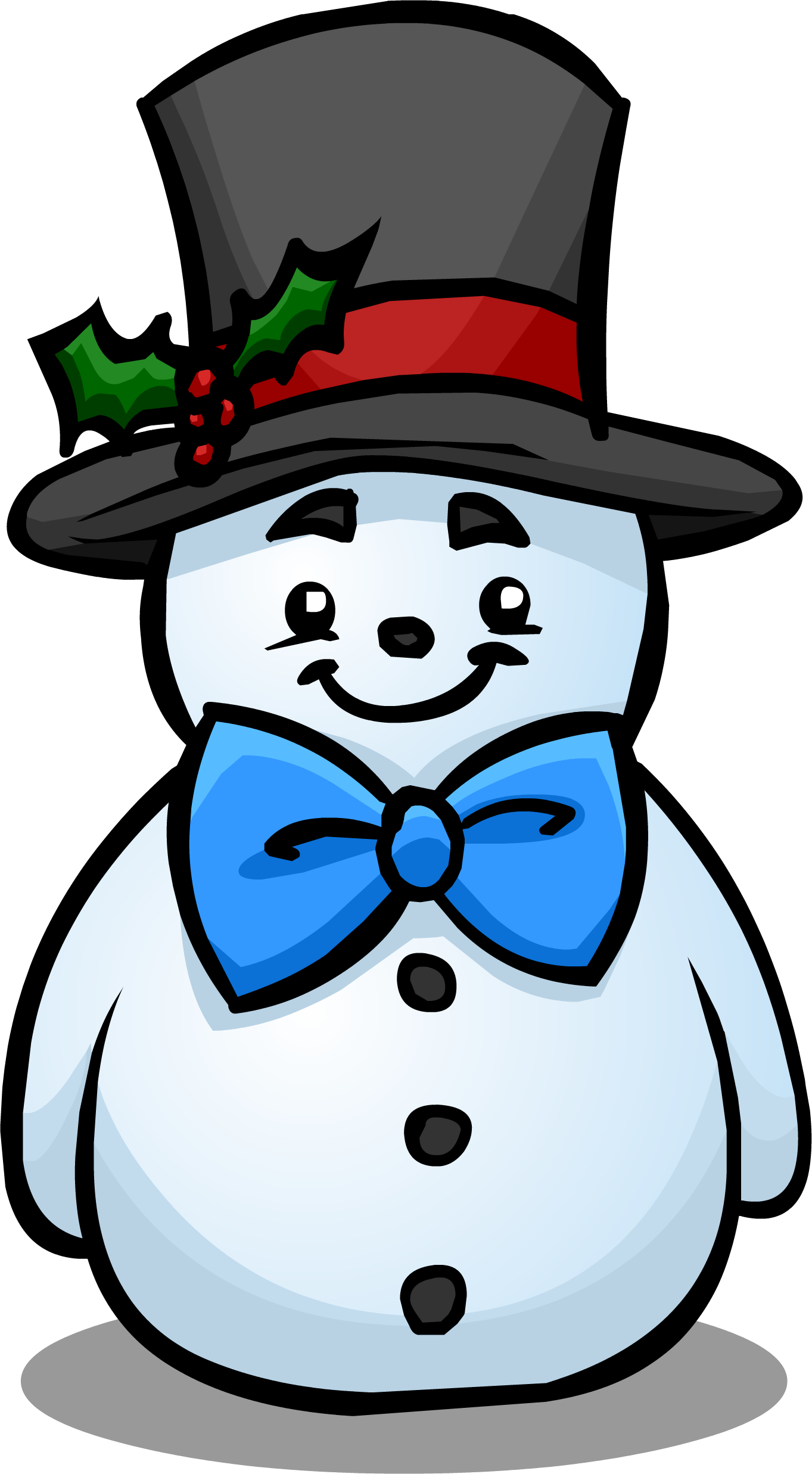 Download HD Top Hat Snowman Sprite 001 - Snowman With Top Hat ...
