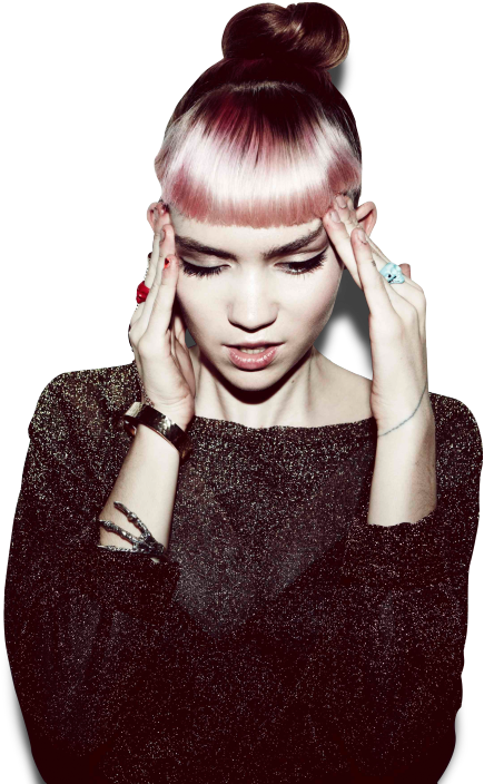 Download Transparent Grimes Made By Totally Transparent - Grimes Claire ...