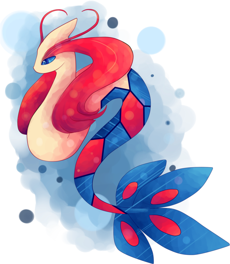 Download HD Milotic Painting By Missbloocat On Deviantart - Milotic ...