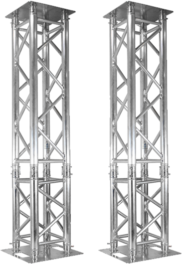 Download Professional Dj Lighting Stands Silver Truss X - Lights Disco ...