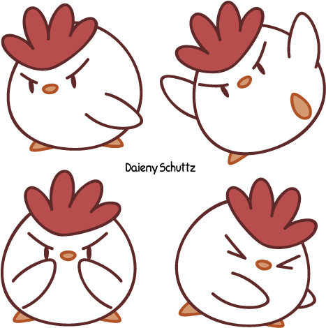 Download Image Free Stock Chickens Drawing Chibi - Angry Chicken ...