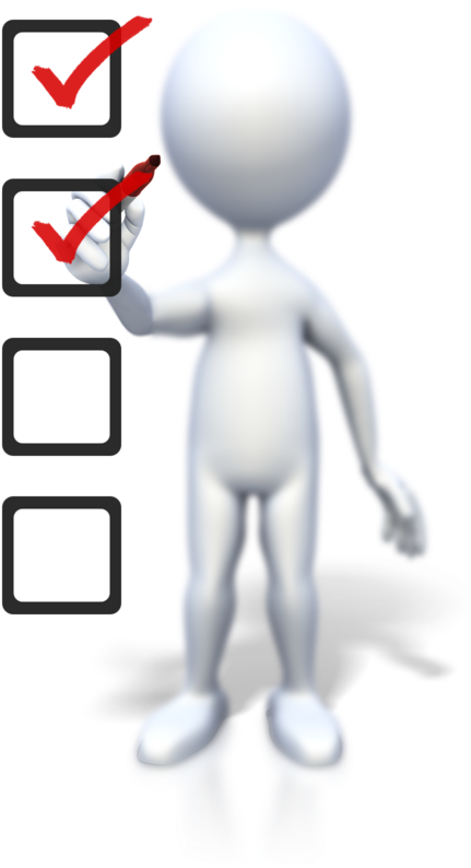 Download Stick Figure Drawing Checklist - HD Transparent PNG - NicePNG.com