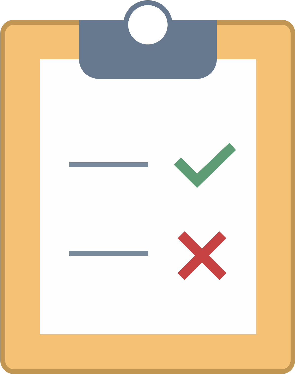 Download Pass Fail Icon - Icon - HD Transparent PNG - NicePNG.com