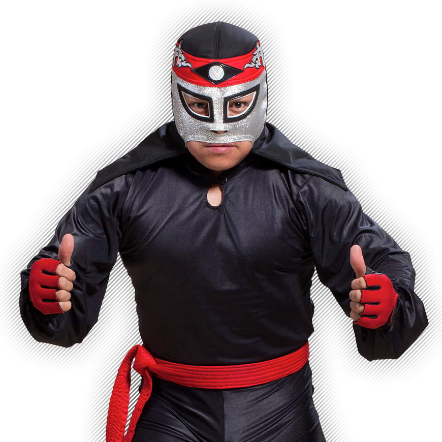 Download HD “mini” Luchador Octagoncito Is One Of Today's Most ...