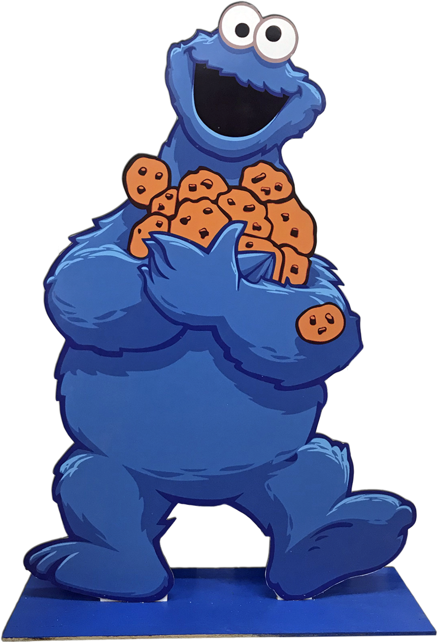 Download Cookie Monster - Sesame Street Character Clipart - HD ...