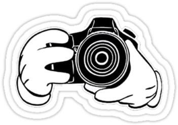 Download HD Mickey Mouse Photocamera By Glorijadubravcic - Mickey Hands ...