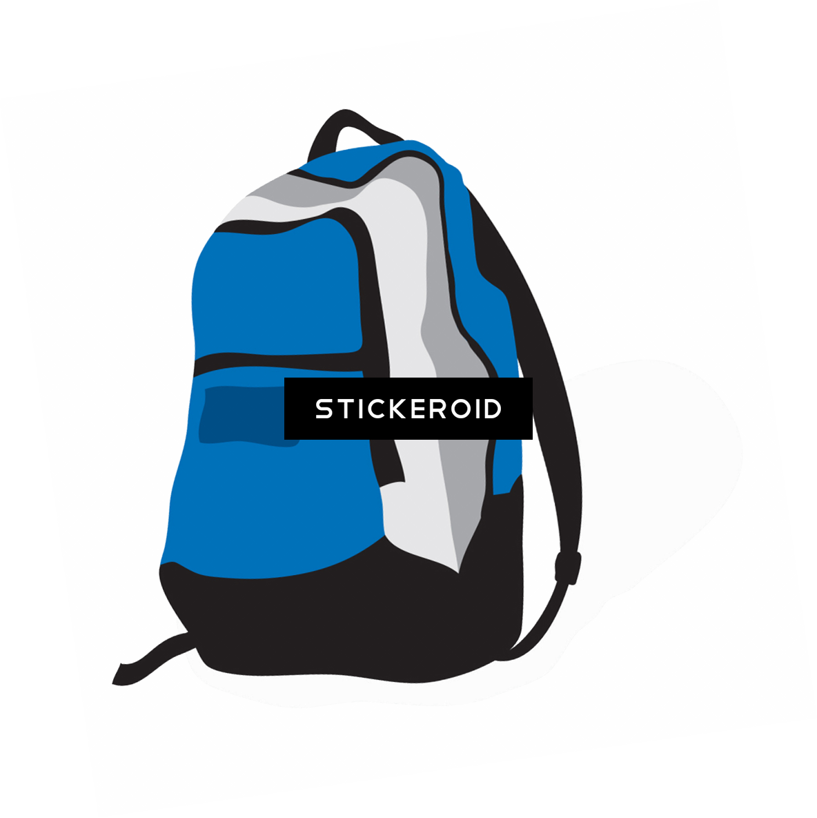 Download HD Backpack - Backpack Cartoon No Background Transparent PNG ...