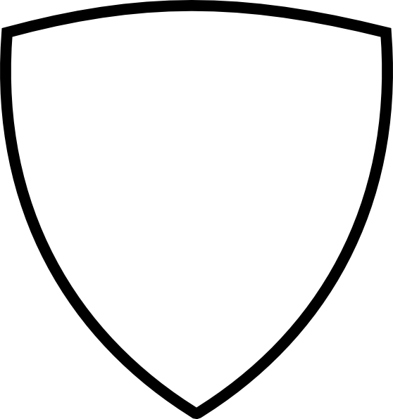 Download Shield Clipart Black And White - HD Transparent PNG - NicePNG.com