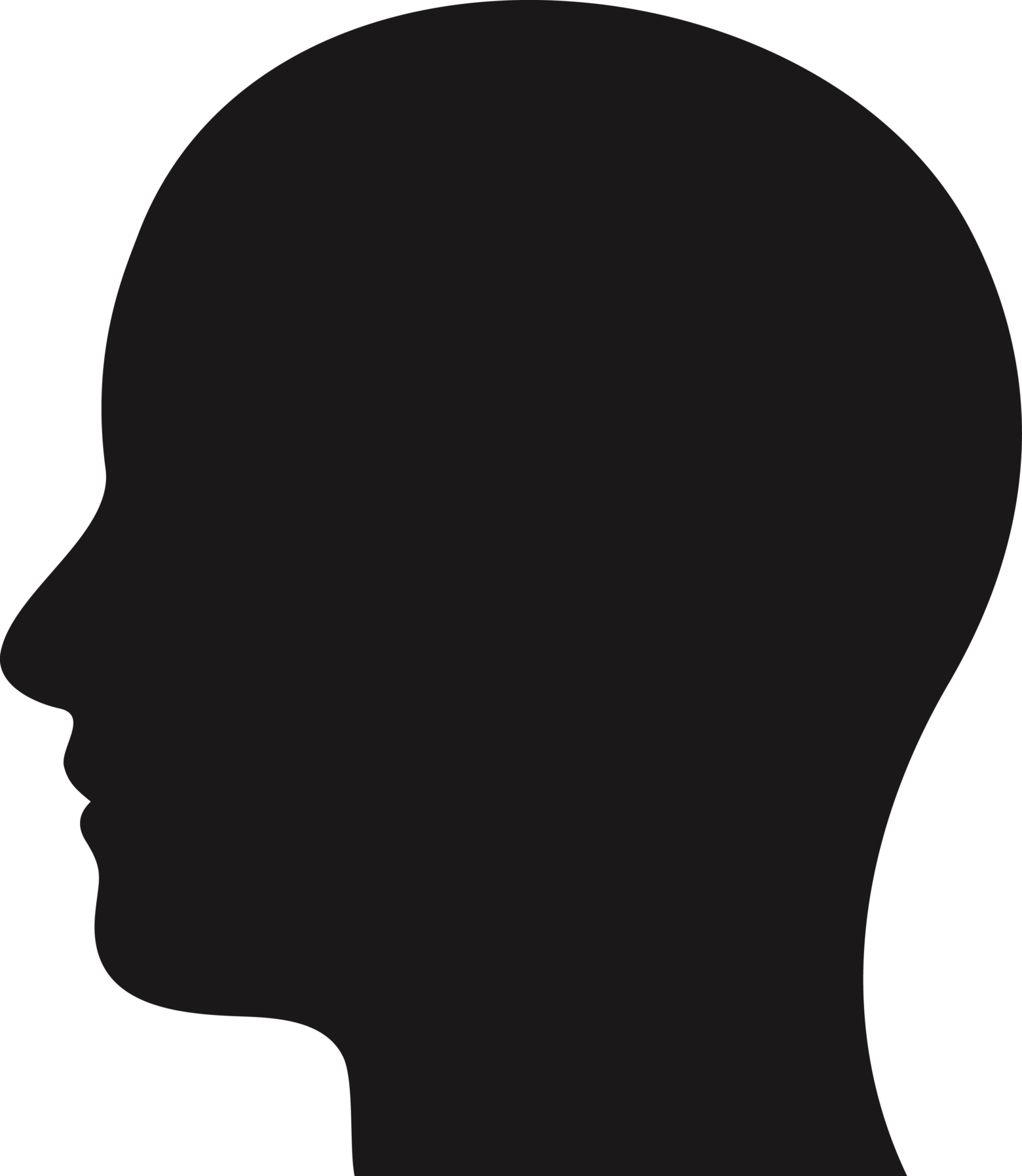 Download 머리 Png 무료다운로드 Head Free Png - Head Silhouette Side - HD ...
