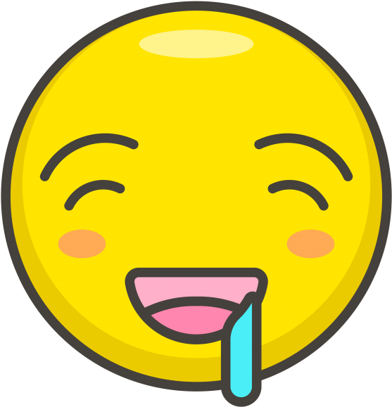 Download HD Drooling Face Emoji - Emoticon Transparent PNG Image - NicePNG.com