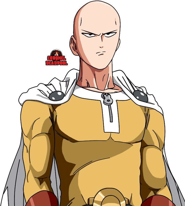 Download Saitama Png - Serious Saitama One Punch Man - HD Transparent ...