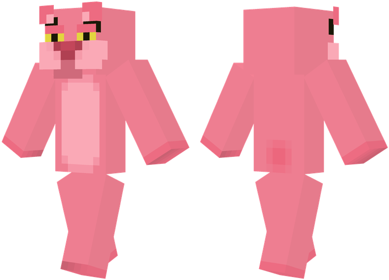 Download Pink Panther - Green And Black Minecraft Skins - HD ...