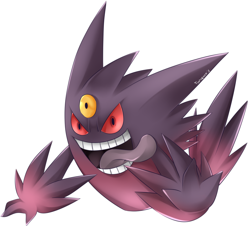 Download Mega Gengar Png - Pokemon Gengar Iphone 7 Case - HD ...