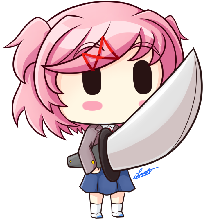 Download When You Call Natsuki Cute - Doki Doki Literature Club! - HD ...