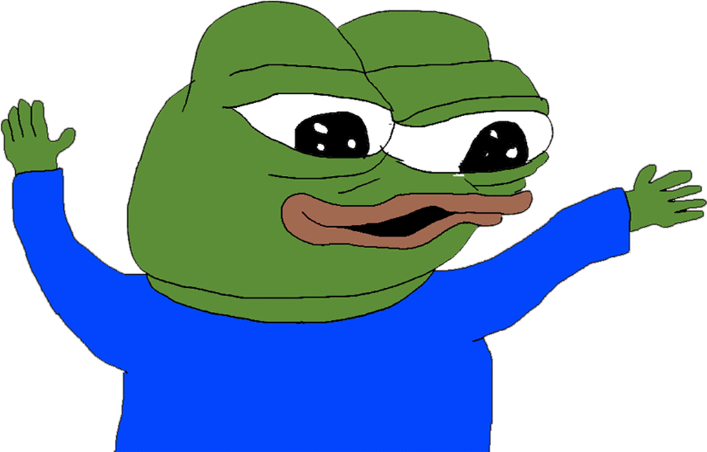 Download Pepe Hands Up Gif - Pepo Emotes - HD Transparent PNG - NicePNG.com