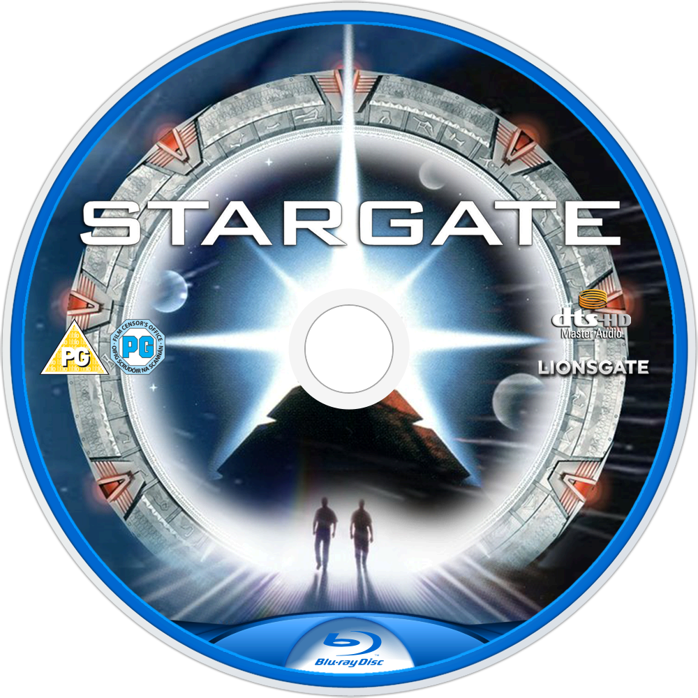 Download HD Stargate Bluray Disc Image - Stargate Black Stainless Steel ...