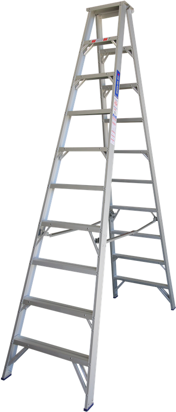 Download Metal Ladder Png Graphic Transparent Stock - Indalex Double ...