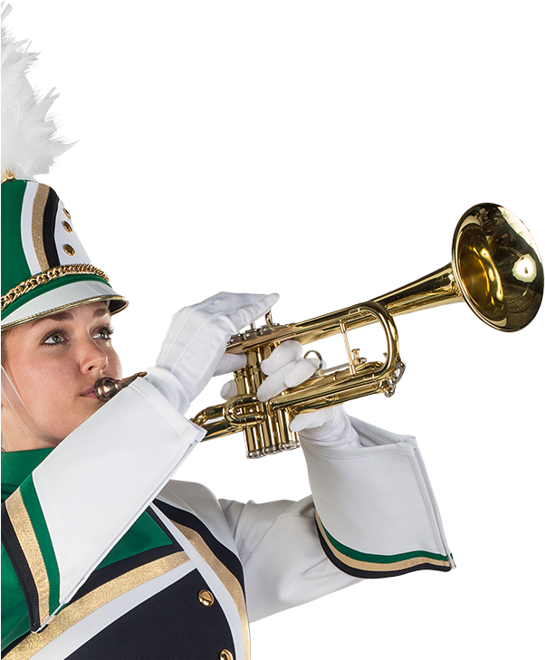 Download Trumpet Player - Marching Band Trumpet Png - HD Transparent ...