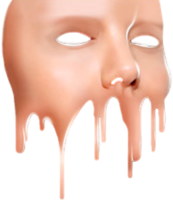 Download Dripping Face Psd - Dripping Face - HD Transparent PNG ...