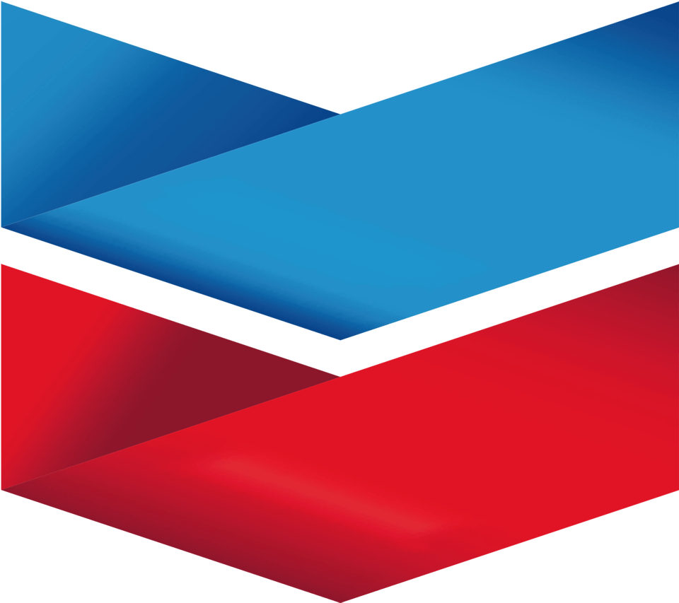 Download Chevron Logo - Logo Blue Red Ribbon - HD Transparent PNG ...