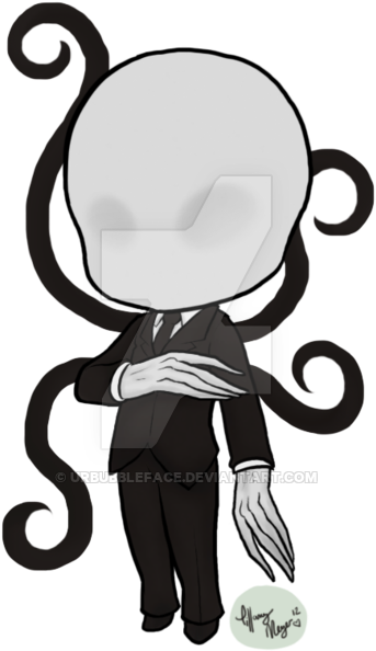 Download Chibi Slender Man Tentacle By Urbubbleface On Deviantart ...