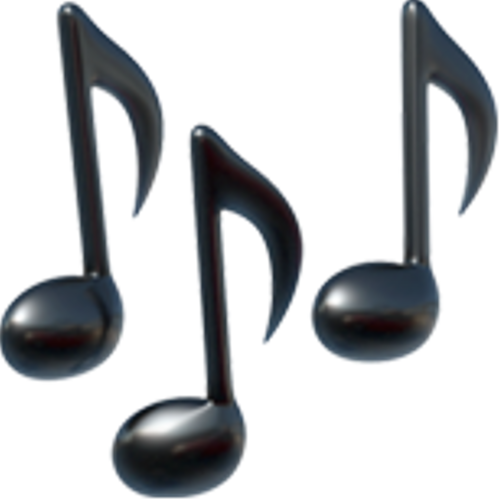 Emoji Notas Musicales PNG image free download - DWPNG.com