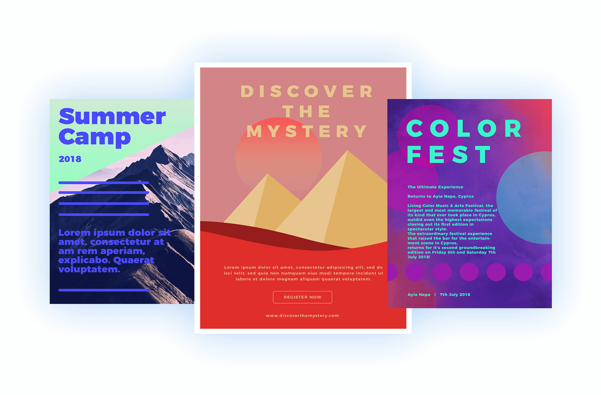 Download HD Advertising Poster Collage - Advertising Transparent PNG ...