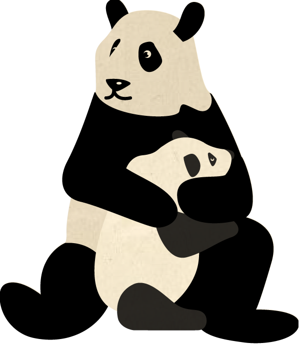 Download HD Wwf Panda Png - Giant Panda Transparent PNG Image - NicePNG.com
