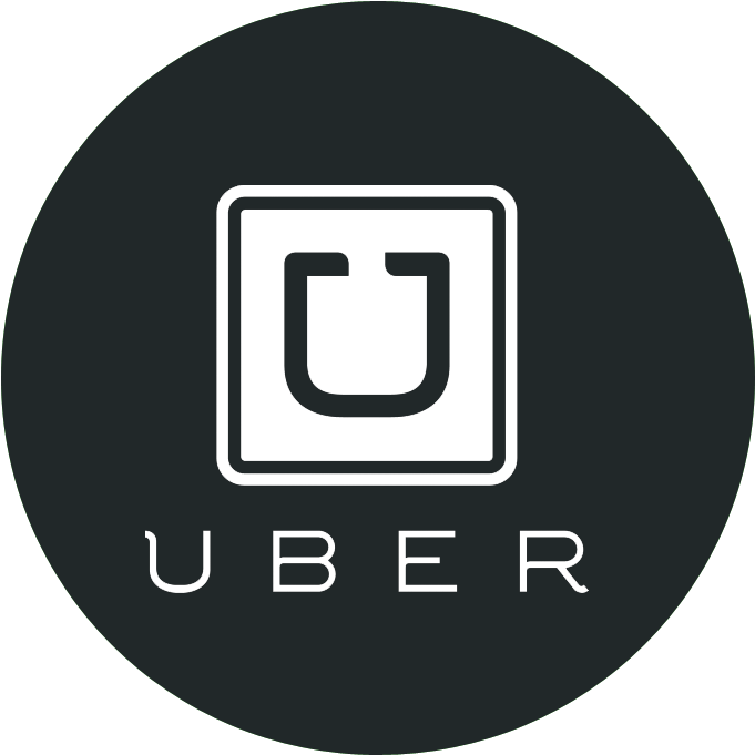 Download Uber Logo - Gray Social Media Icons Png - HD Transparent PNG ...