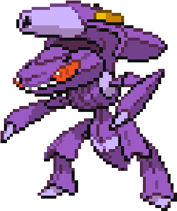 Download View File , - Pixel Art Pokemon Genesect - HD Transparent PNG ...