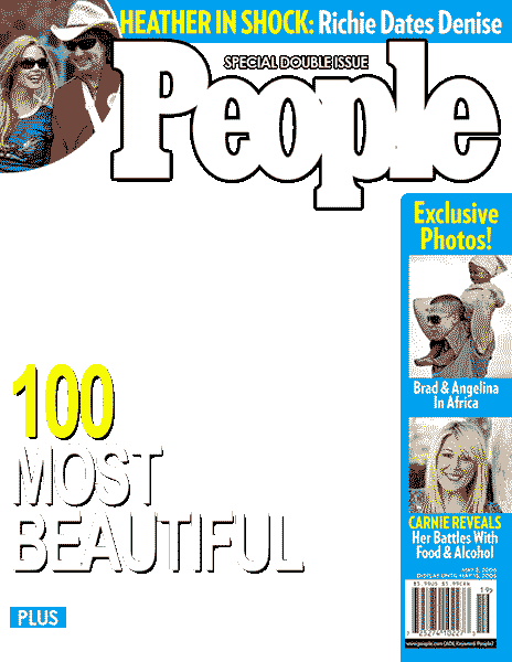 People Magazine Template Free