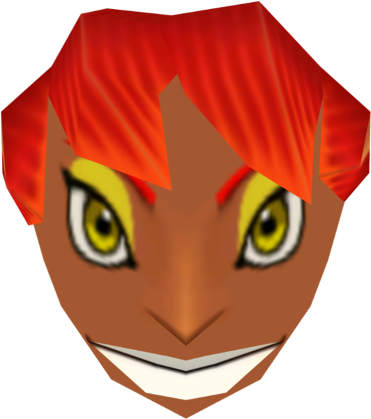 Download Oot3d Gerudo Mask Model - The Legend Of Zelda: Ocarina Of Time ...
