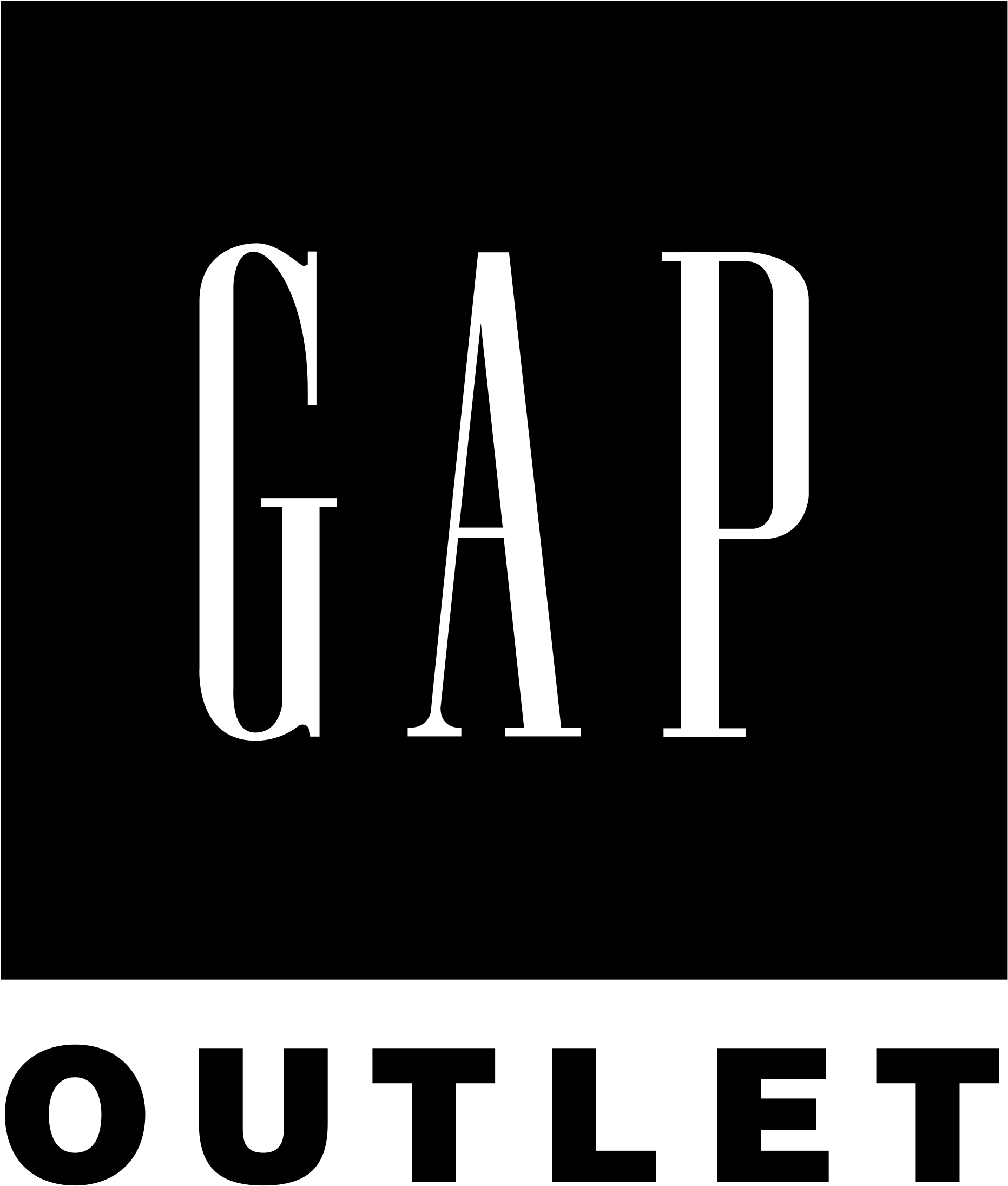 Download Gap Outlet Logo Png Transparent - Logo Gap Vector - HD ...