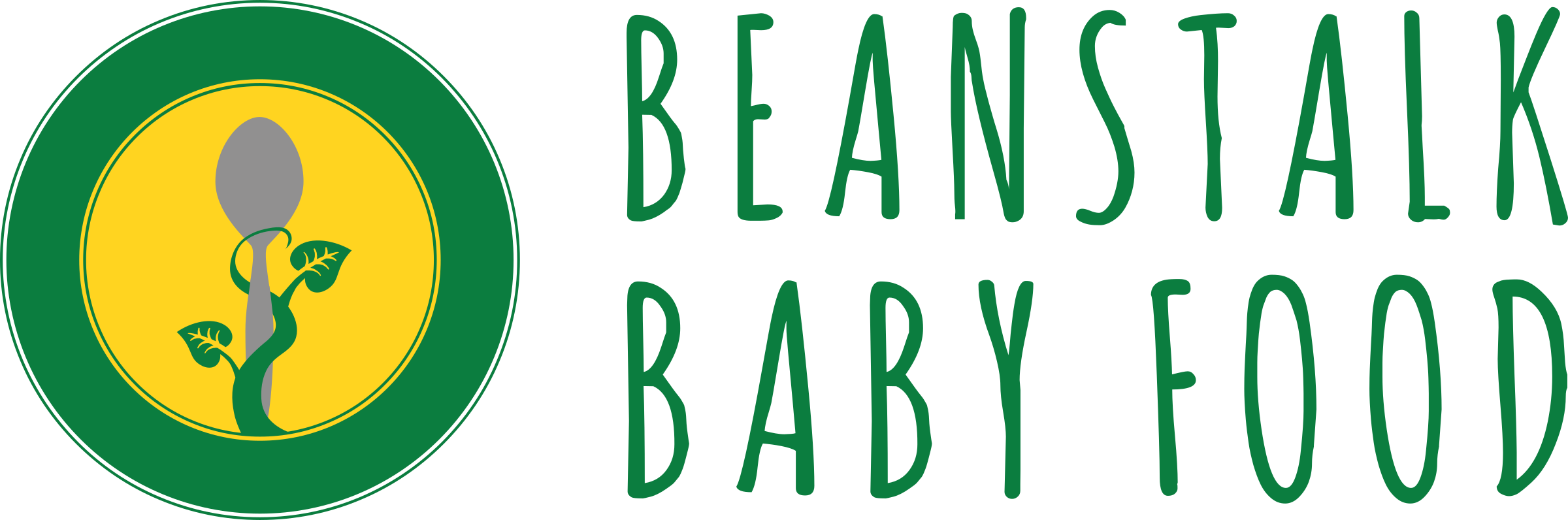 Download HD Beanstalk Baby Food Logo Png Transparent - Baby Food ...