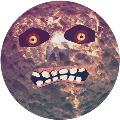 Download HD Majora's Mask Moon Png - Fearful Transparent PNG Image ...