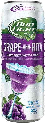 Download HD Bud Light Lime Grape Ahh Rita - Bud Light Cherry Rita ...