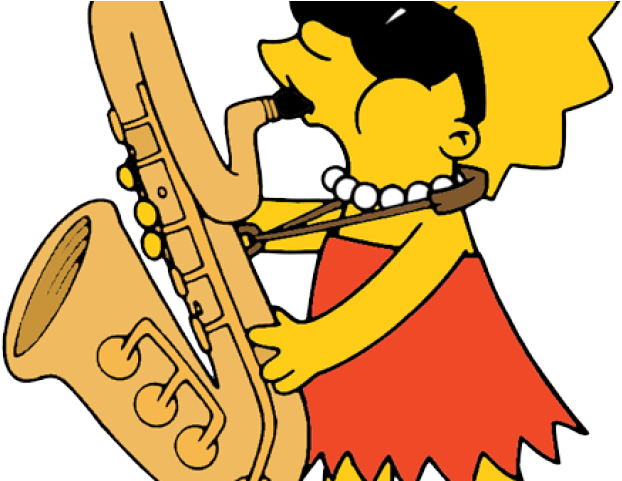 Download Lisa Simpson Con Xaxofonpng - HD Transparent PNG - NicePNG.com