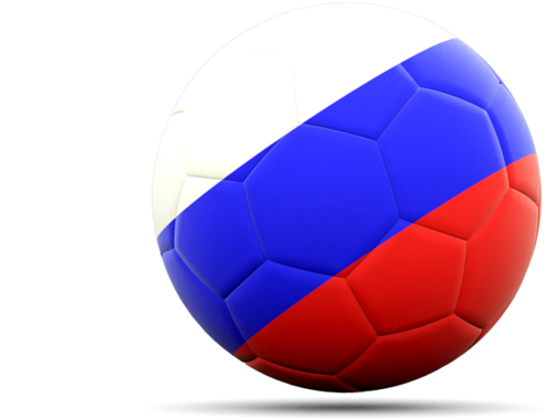 Download HD Illustration Of Flag Of Russia - Russia Soccer Ball Png ...