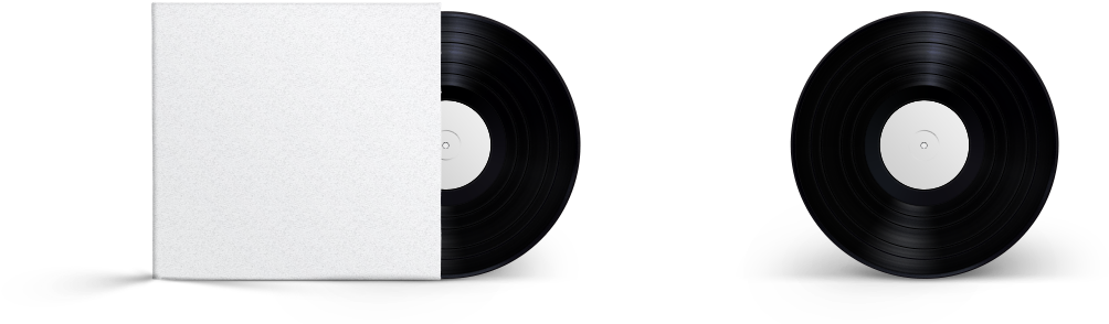 Download Mockup - Record Label Mock Up - HD Transparent PNG - NicePNG.com