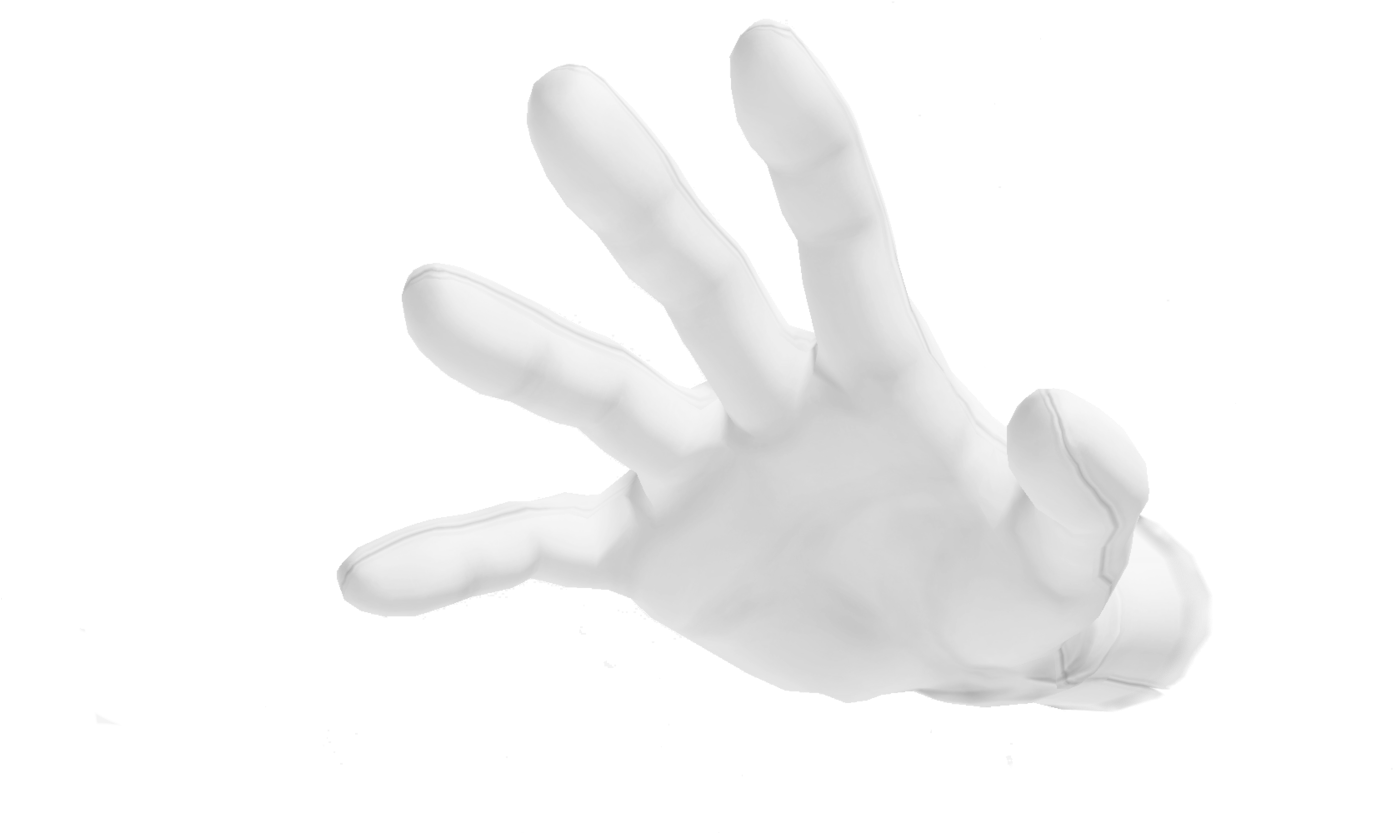 Download HD Master Hand By Gameonion-d97z5ko - Master Hand Transparent ...