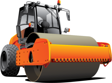 Download HD Pavement Roller - Road Roller Png Transparent PNG Image ...